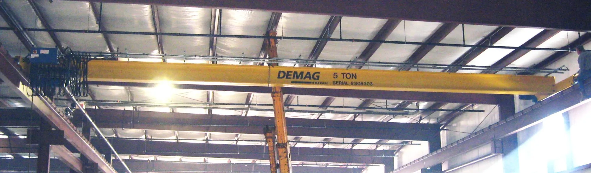 Used DEMAG 5 Ton Cranes - Overhead, Bridge 2562 | Highland Machinery ...