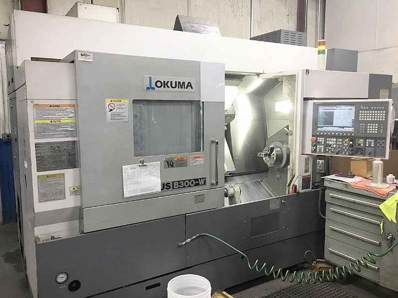 Used 2007 OKUMA MULTUS B300W Lathes CNC, Y-Axis / Multi Axis 7823 ...