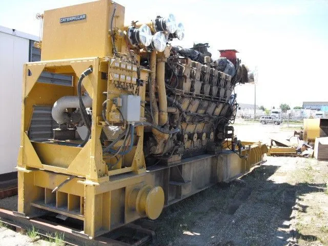 Item# P6060 - Caterpillar 3612 Diesel 3.3MW, 4160V Power Plant | Power ...