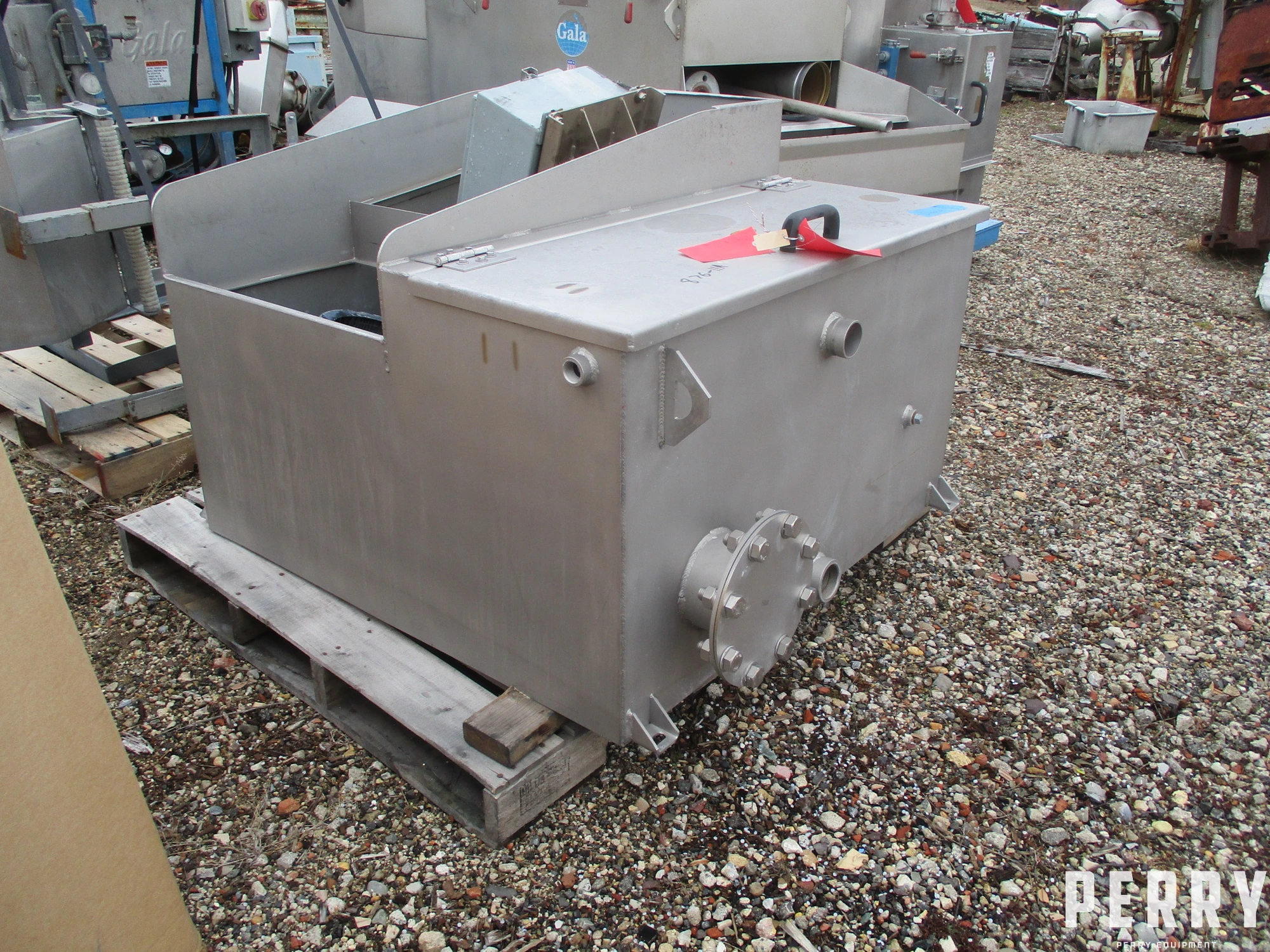 Used GALA 38" x 39" Extruder Line Compounding Acc 876-11A | Perry Equipment